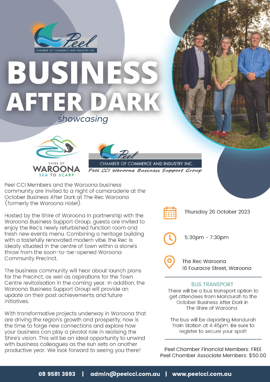 Events » Shire of Waroona