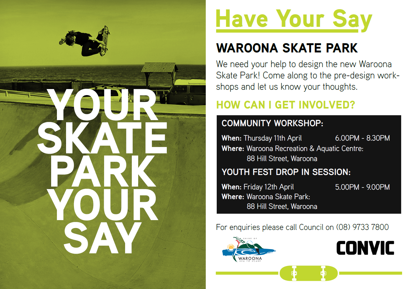 Waroona Youth Precinct Pre-Design Workshop » Shire of Waroona